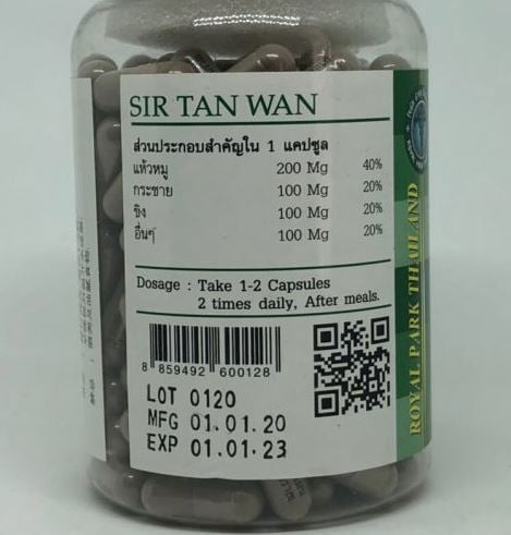 Thuốc Rắn Số 2 Sir Tan Wan - Điều Trị Viêm Gan, Tim Mạch, Làm Sáng Mắt ...